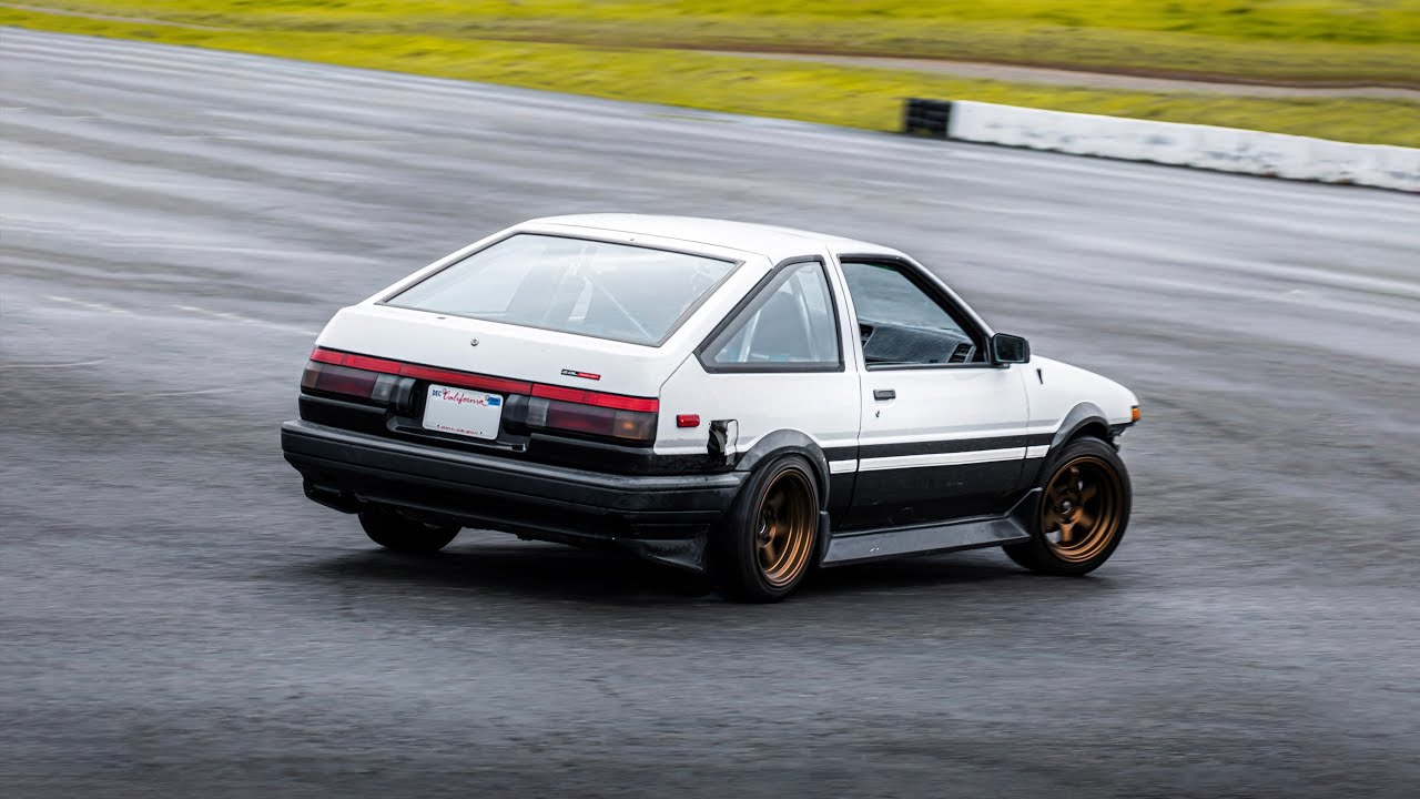 Finally I can edit the AE86 short film using the song - RAGE YOUR DREAM ...