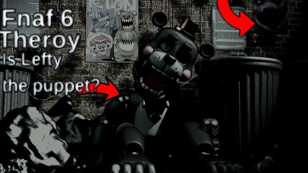 fnaf 6 theory: is lefty THE PUPPET? - YouTube