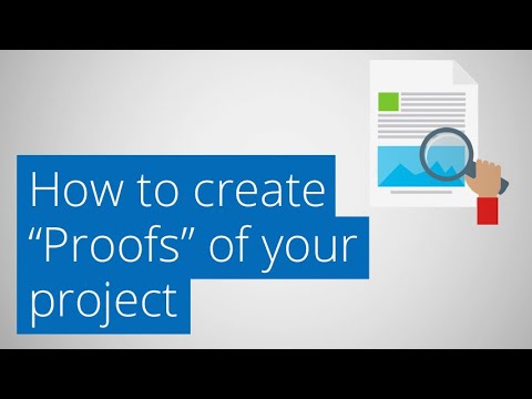 How to create "Proofs" of your project - YouTube