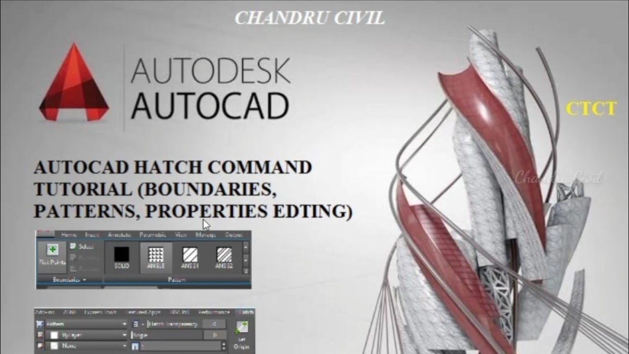 How to Hatch in AutoCAD|Hatch selection and editing process|AutoCAD ...