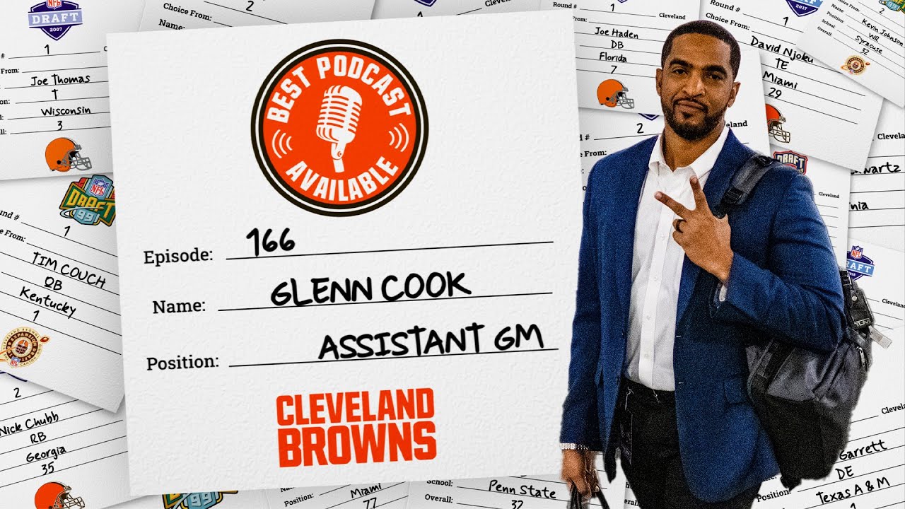 Assistant GM Glenn Cook talks free agency, draft, & more | Best Podcast ...