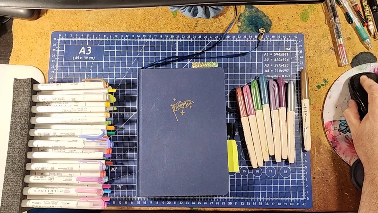 Bujo Setup Week 12 Mar 17 - 23 - YouTube
