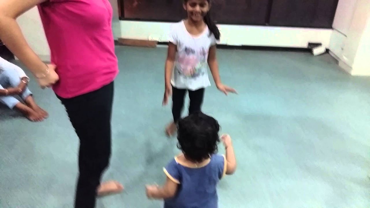 Mithil in dance class - YouTube