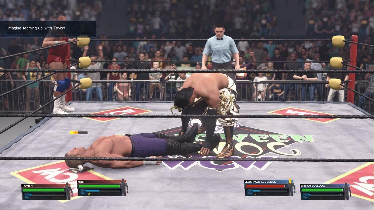WWE 2K23 tag team tavish - YouTube