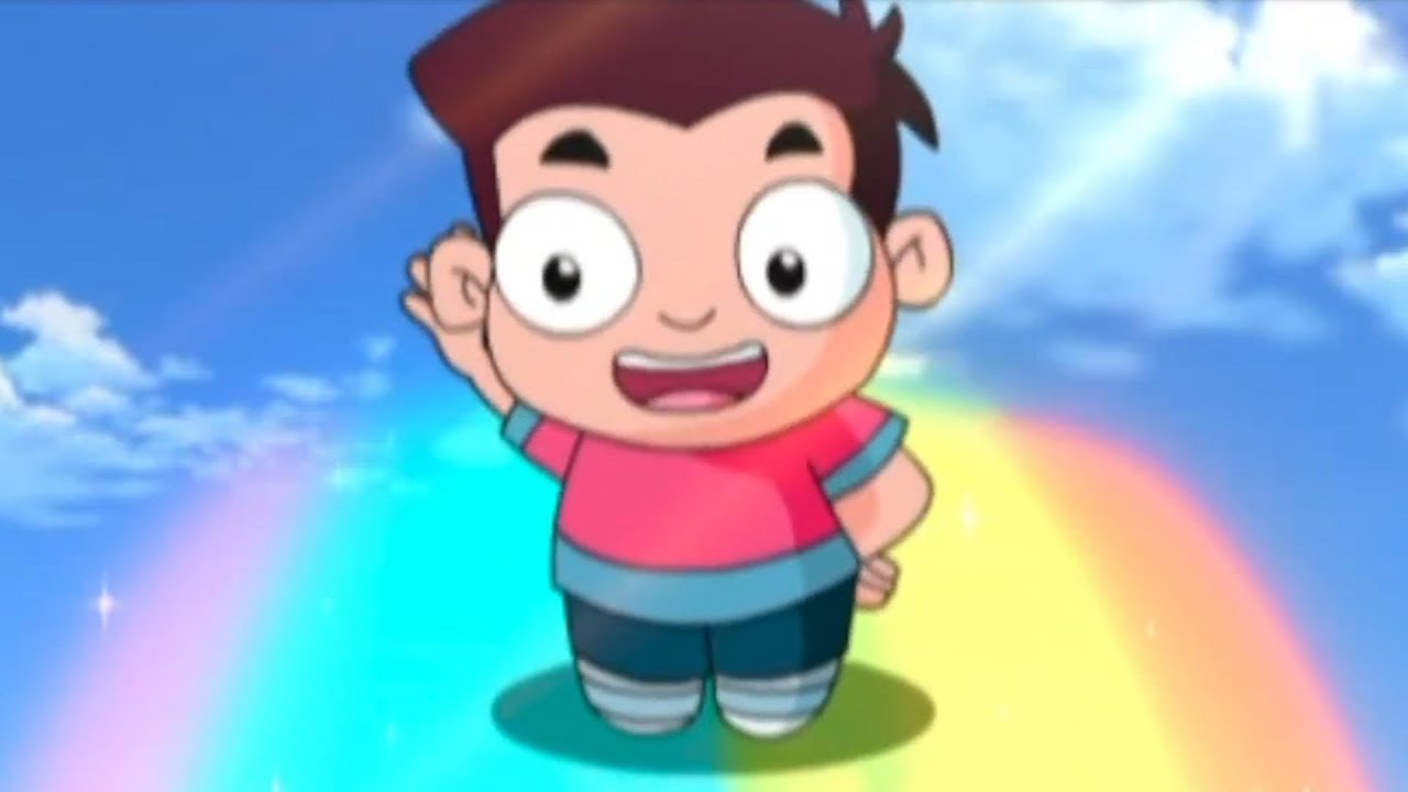 Playdough In Rainbow Colours - Super Rabbit, Cartoon Video And Kids ...