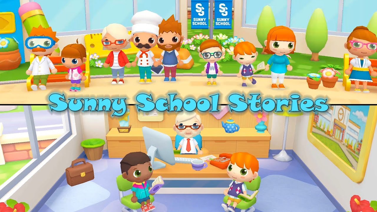 Sunny School Stories | Toddlers Game Mix #2 (Android Gameplay) | Cute ...