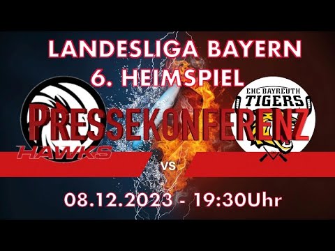 PRESSEKONFERENZ - Eishockey Landesliga Bayern - ESC Hassfurt vs. EHC ...
