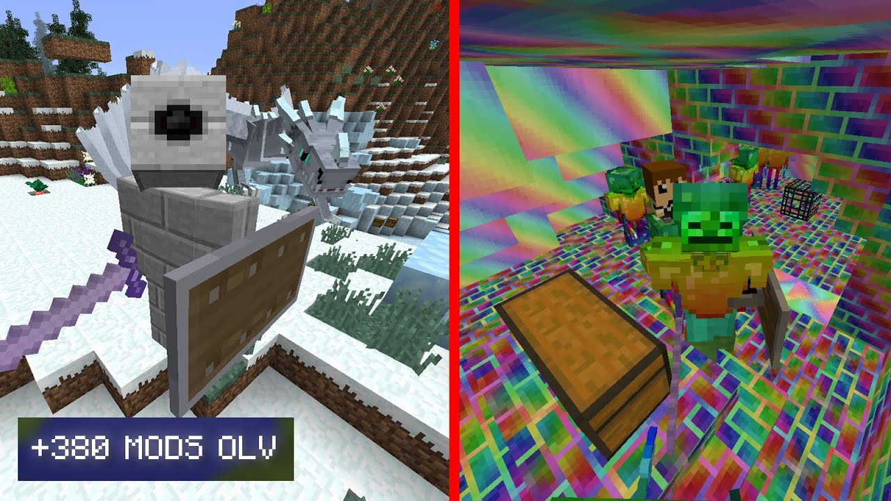 MINECRAFT pero con TODOS los MODS que EXISTEN T2! - PARTE 4 - YouTube