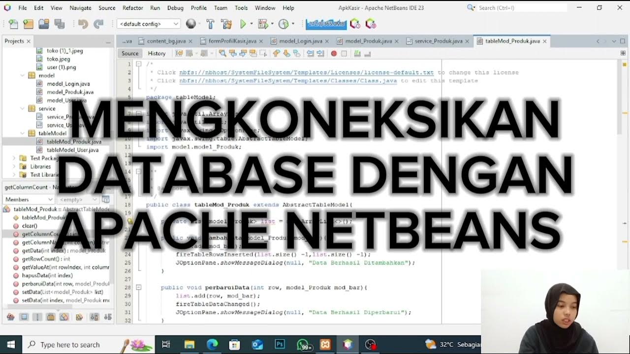 Aplikasi Kasir Desktop dengan Menggunakan Apache Netbeans dam Database ...