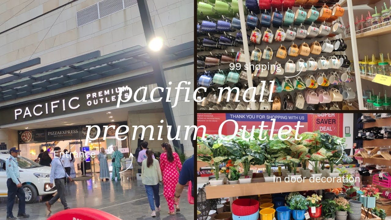 Pacific Mall premium Outlet Tour jasola..#MallVlog #RetailTherapy # ...