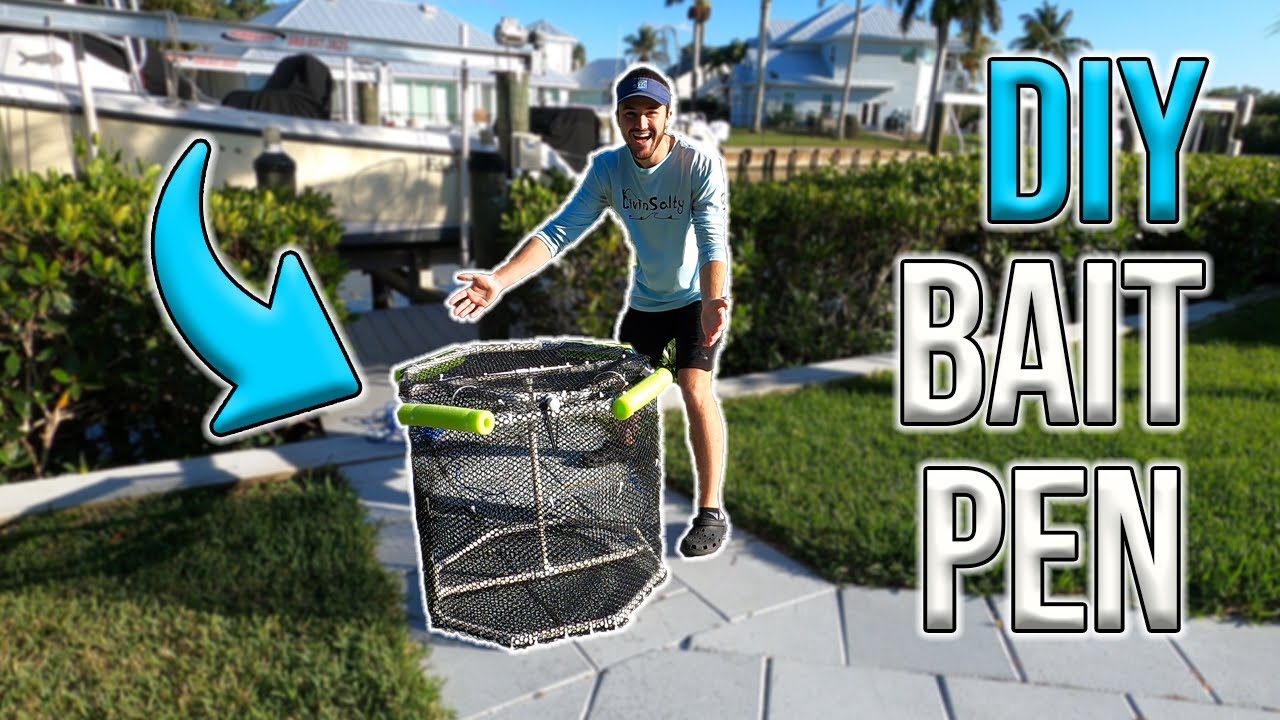 Building a DIY Bait Pen on a BUDGET - YouTube