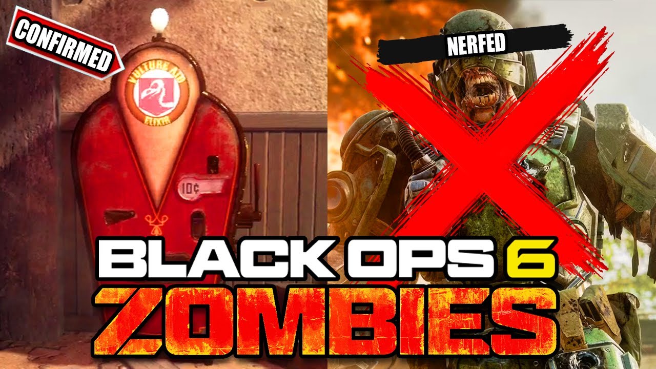 NEW BO6 ZOMBIES DLC PERKS CONFIRMED, MANGLERS NERFED, & CITADELLE ...