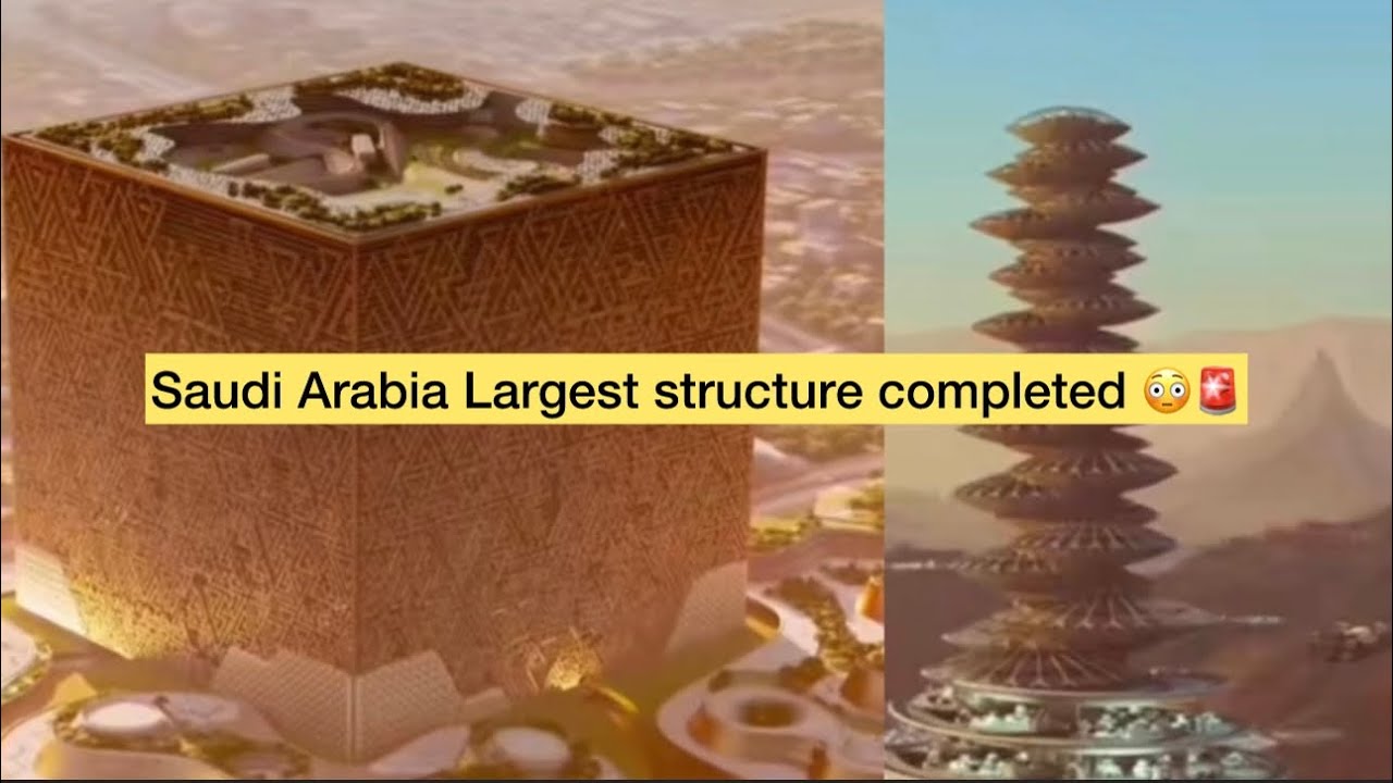 Saudi Arabia has completed their largest structure on Earth 😳🚨 - YouTube