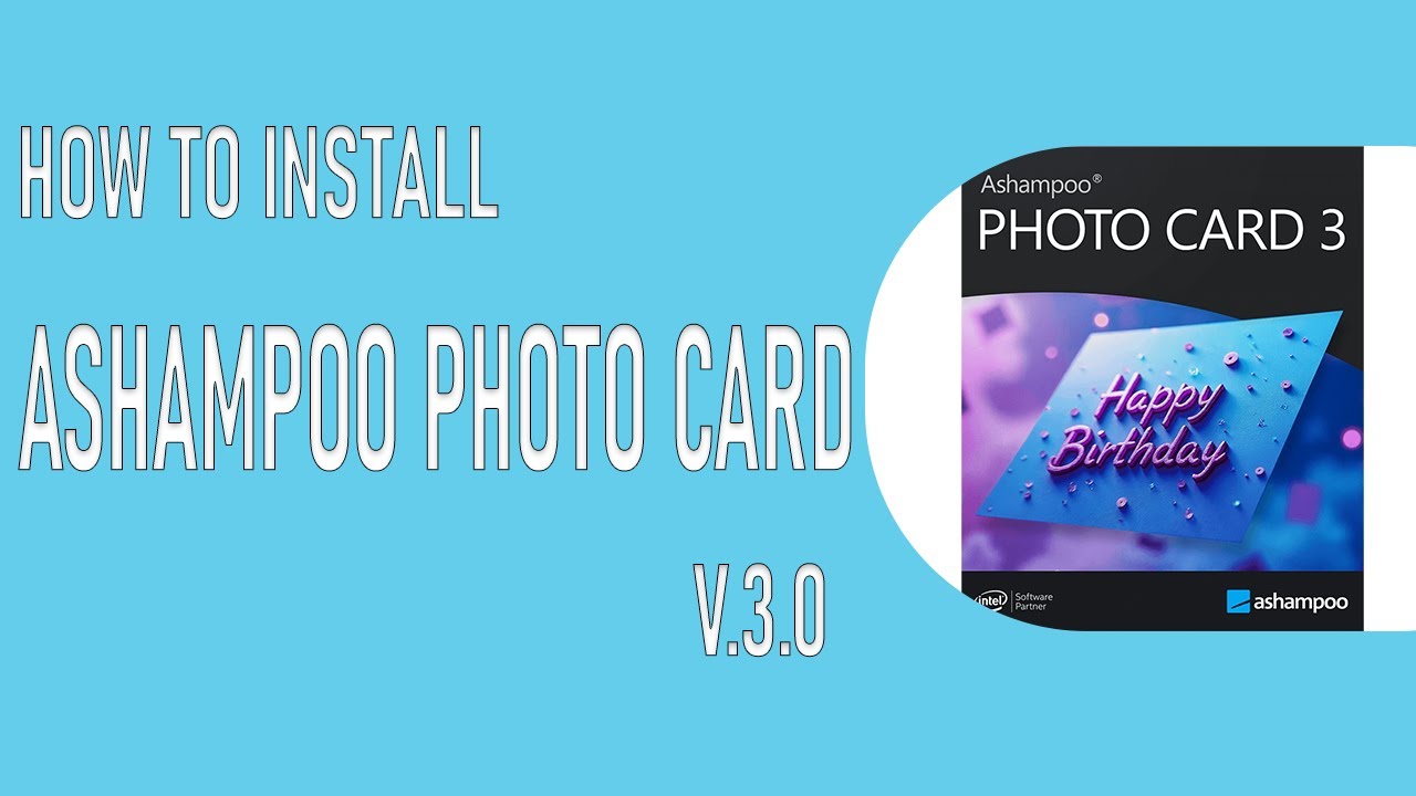 How to install Ashampoo Photo Card v3.0 on Windows 11 - YouTube