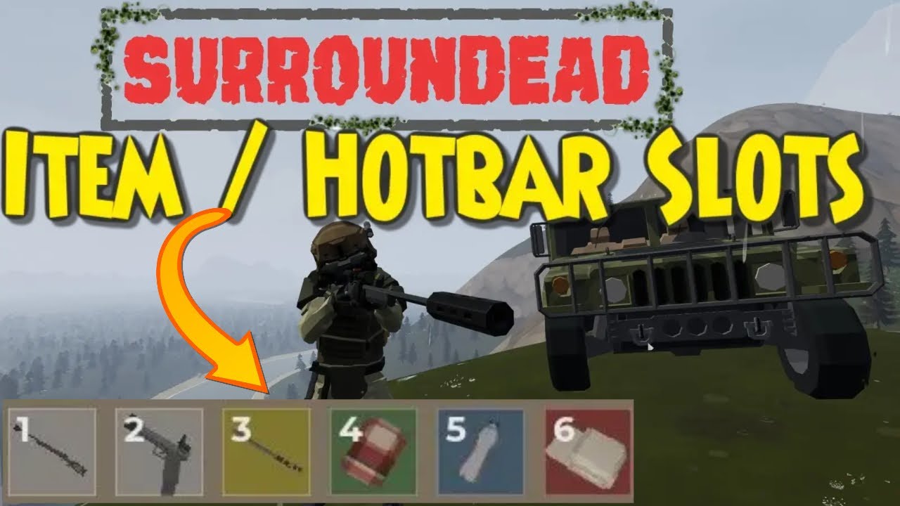 🟢hotbar🟢 🟢 Quick Slots🟢 Tutorial🦯 Guide 🦯 Help🦯surroundead Pc Gameplay Youtube