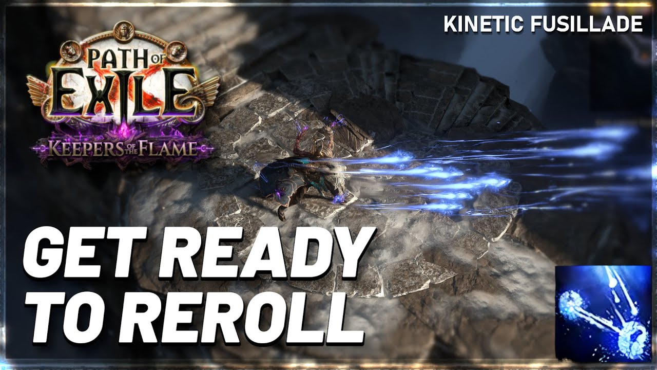 PoE 3.27 - This New Skill is BROKEN - Kinetic Fusillade Elementalist ...