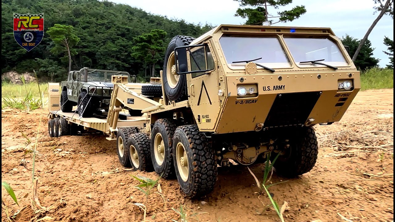 U.S Military Vehicle HG P802 & HG P806 Trailer & HG-P408 Hummer #5 ...
