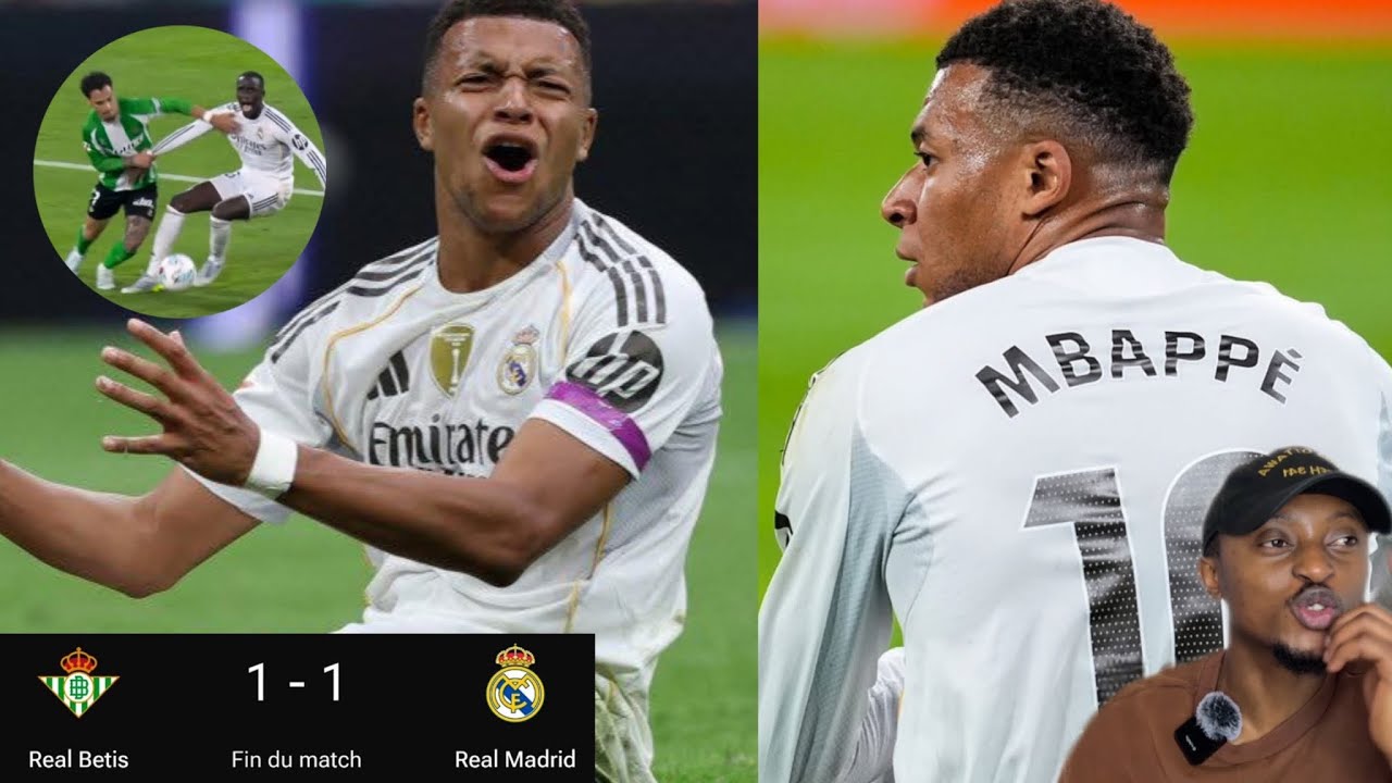 LE REAL C’EST PAS DU SERIEUX..(BETIS 1-1 REAL MADRID) - YouTube
