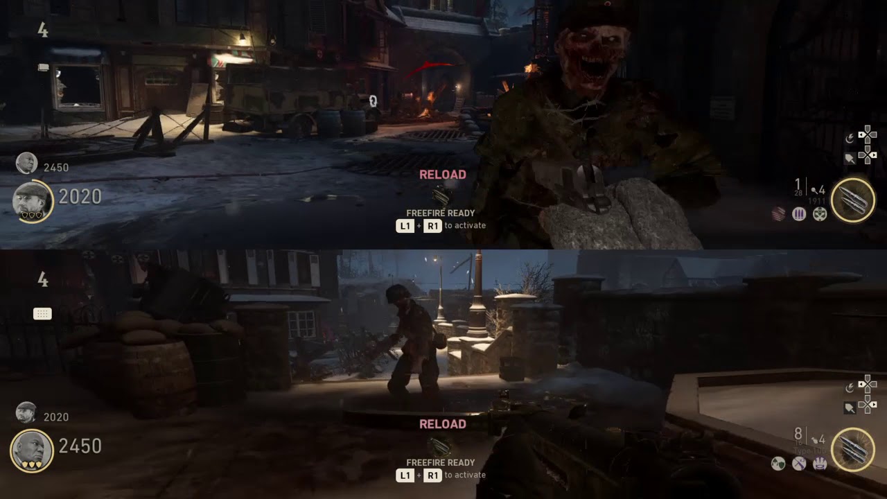 DIE ZUMBIES, DIE!!!!! (WW2 Nazi Zombies Gameplay Part 1) - YouTube