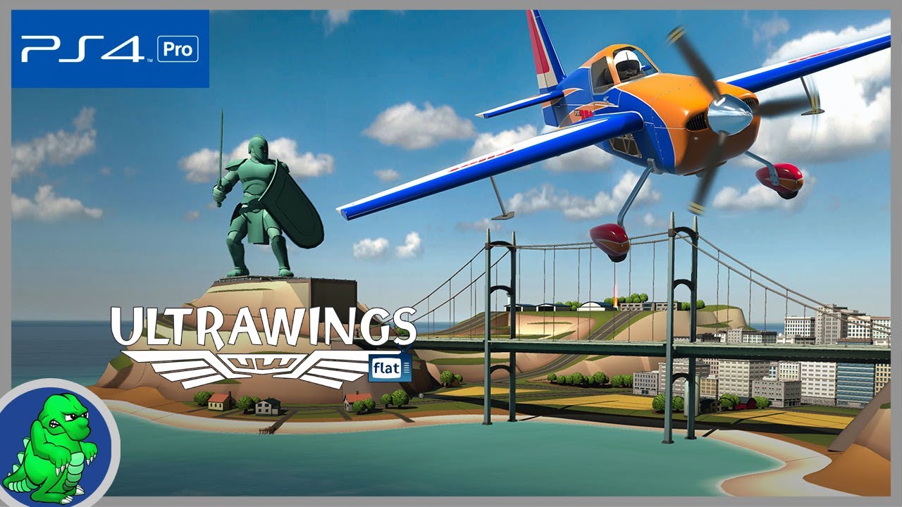 Ultrawings FLAT 🛩️ | PS4 Pro | Gameplay: Leichtflugzeug-Simulation im ...
