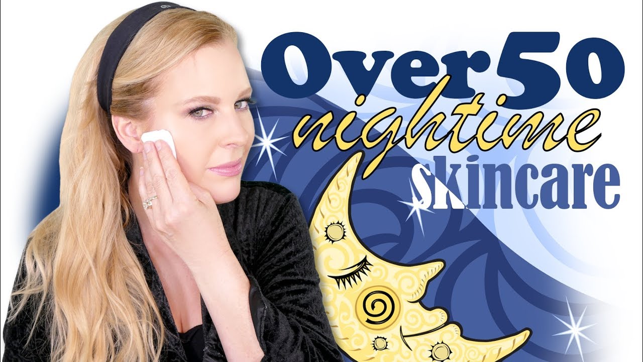 My Anti Aging Pm Skincare Routine That Really Works Over 50 Youtube