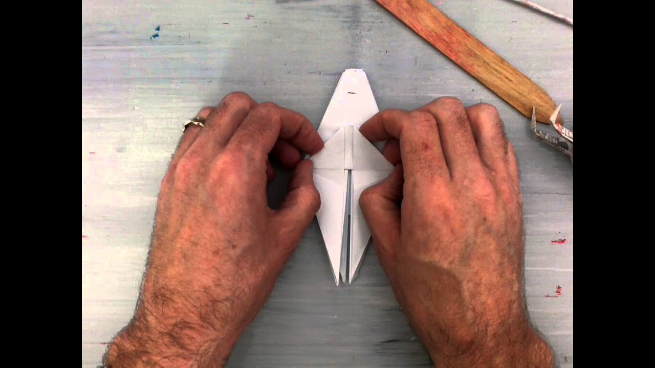 Origami X Wing Fighter (Alexander) - YouTube