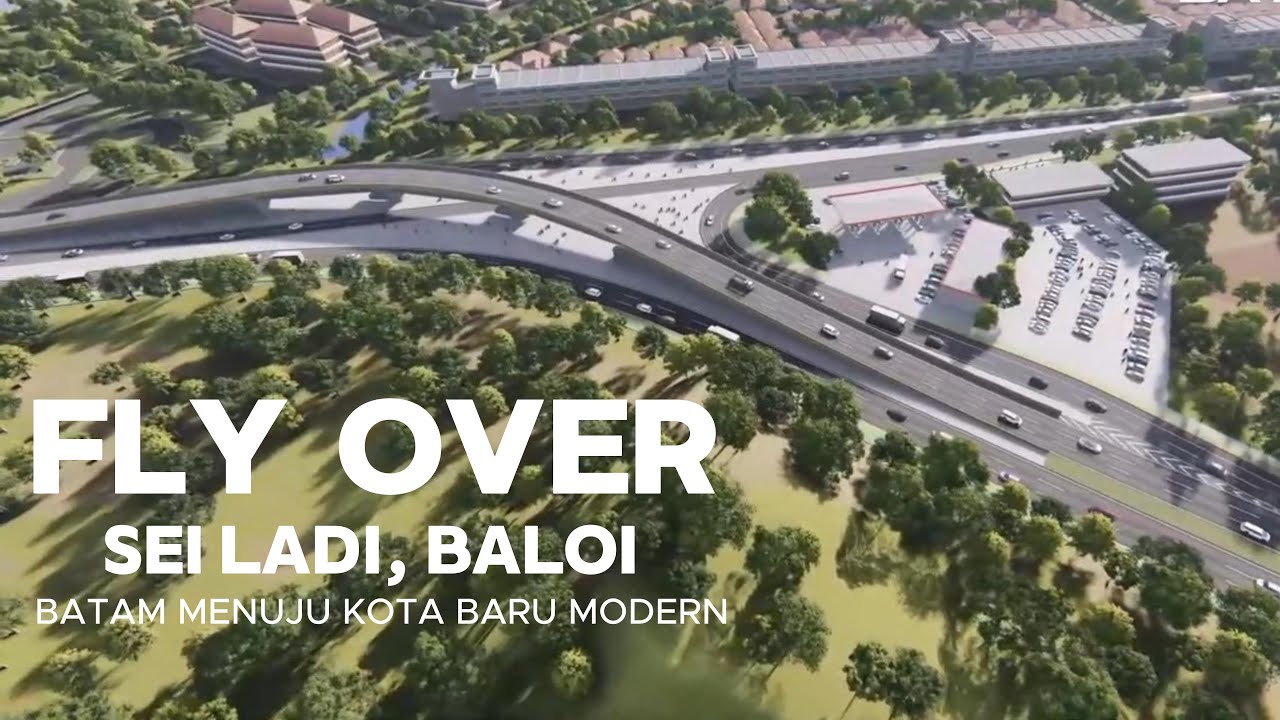 [4K] FLY OVER SEI LADI BATAM, SALAH SATU PROYEK MENUJU KOTA BARU MODERN ...
