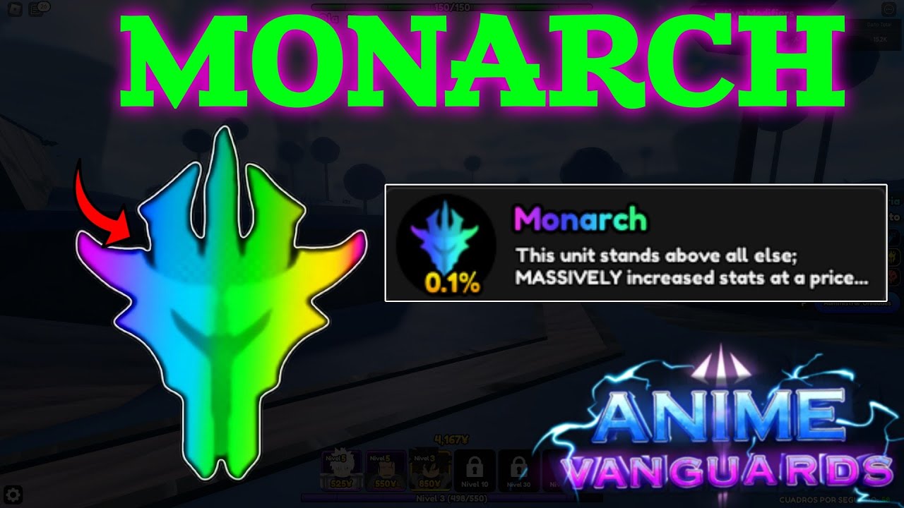 🚨INTENTO CONSEGUIR MONARCH EN ANIME VANGUARDS ROBLOX - YouTube