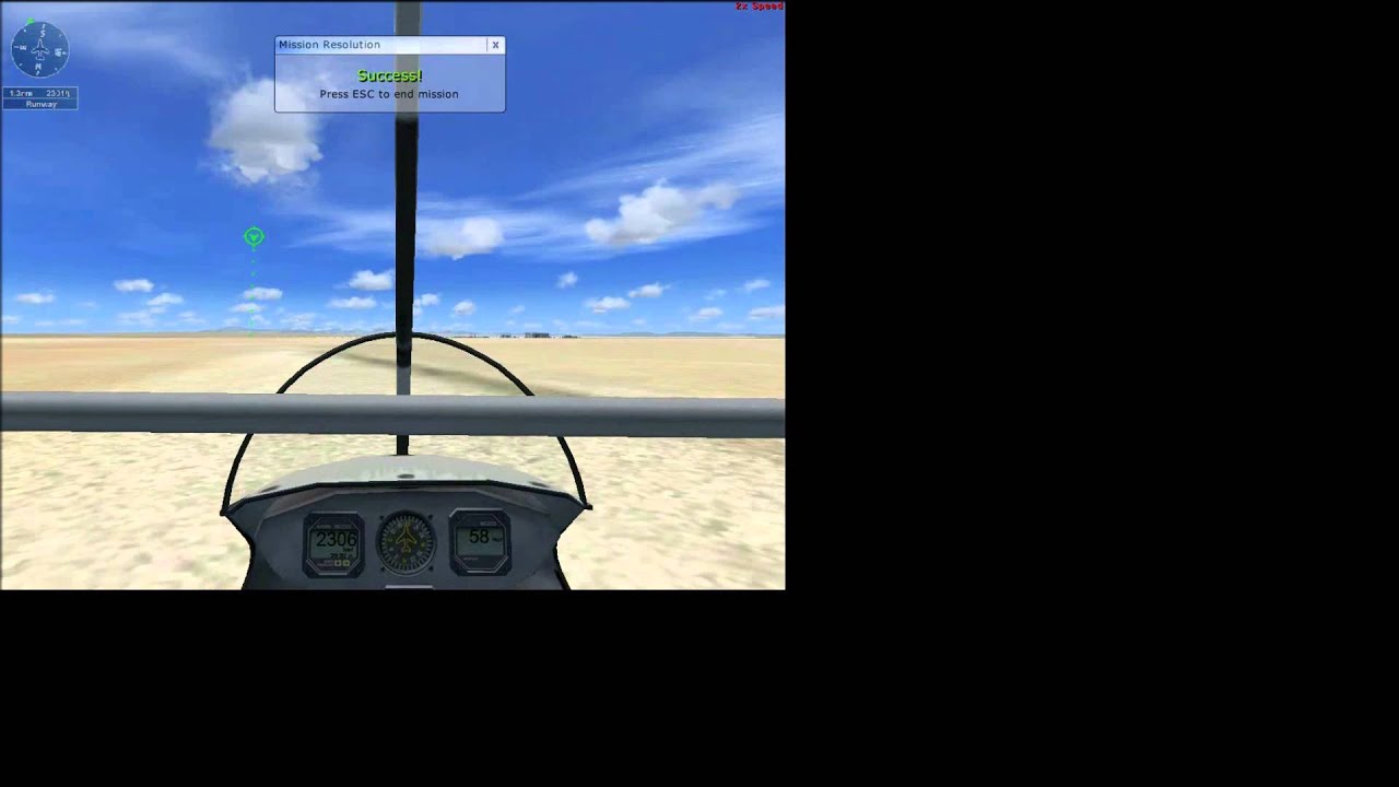 Microsoft Flight Sim 1st Mission - YouTube
