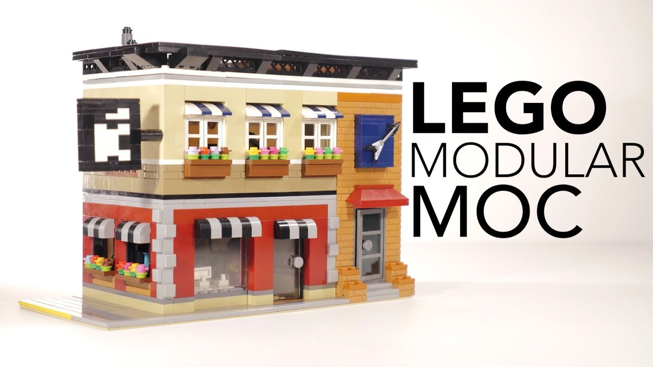 Custom LEGO Apple Store and Music Shop // MOC - YouTube