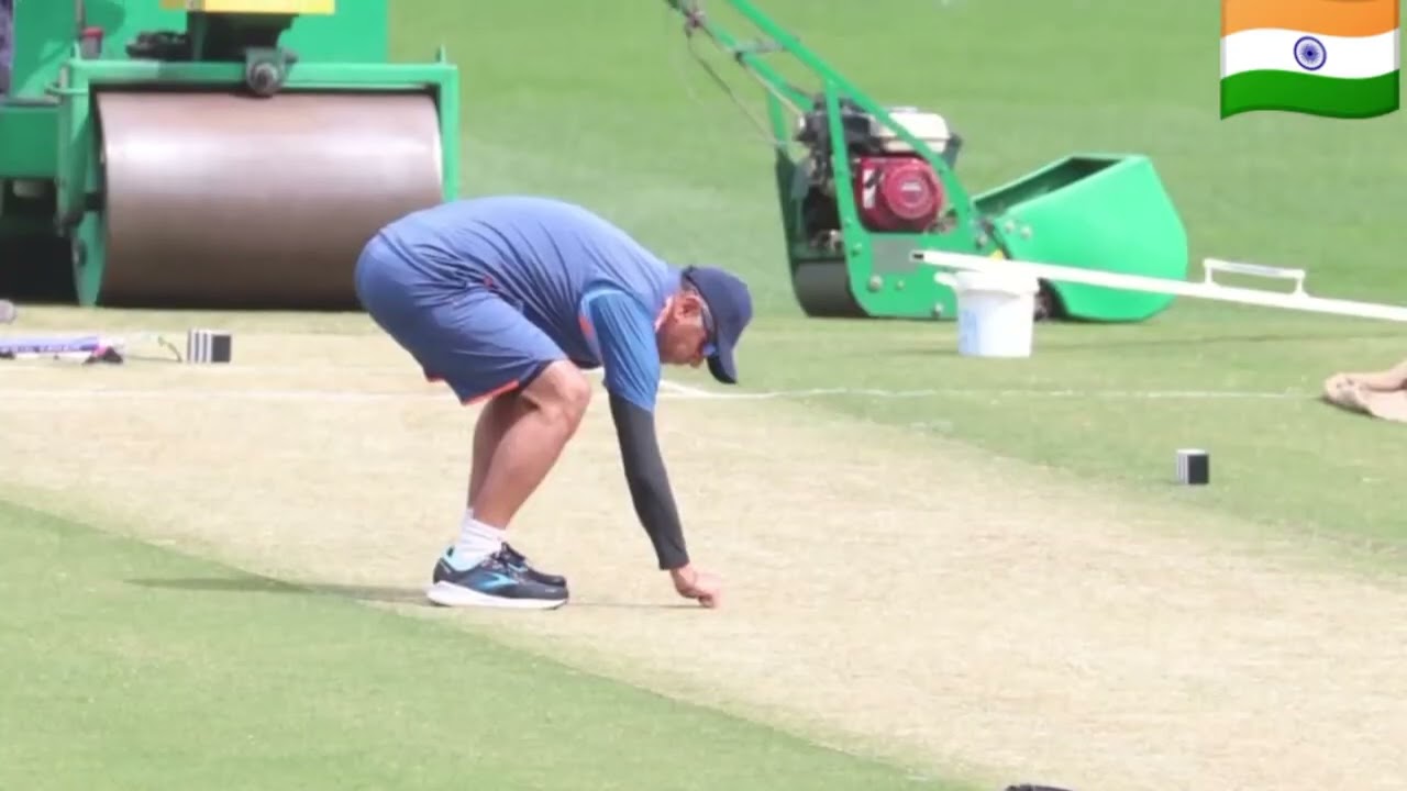 India Practice Session Before The Match - YouTube