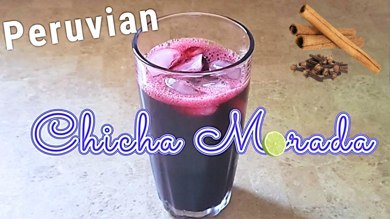 Refreshing Tropical Punch - Peruvian Chicha Morada | Sugar free option ...