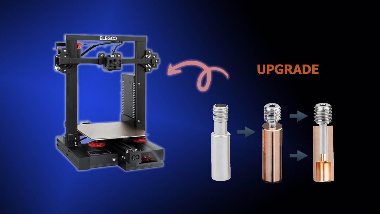 Elegoo Neptune 2S Heatbreak Upgrade: Step-by-Step Tutorial | all metal ...