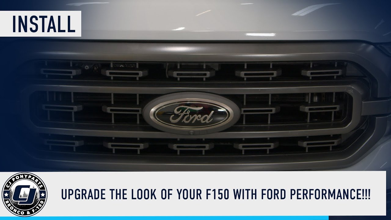 Add a Splash of Black to Your Ford F-150 with These Oval Emblems from ...