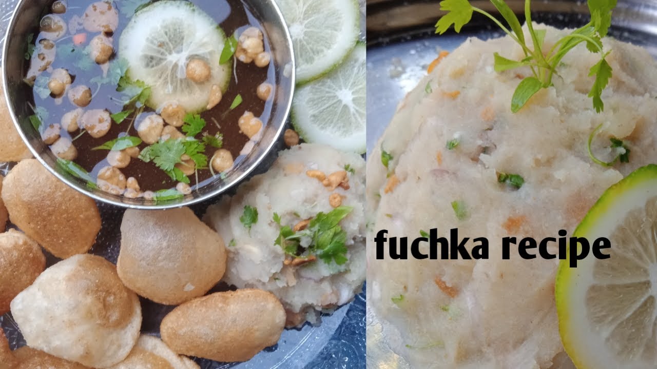 টক ঝাল এ ভরপুর জিভে জল আনা ফুচকা রেসিপি || how to make fuchka at home ...