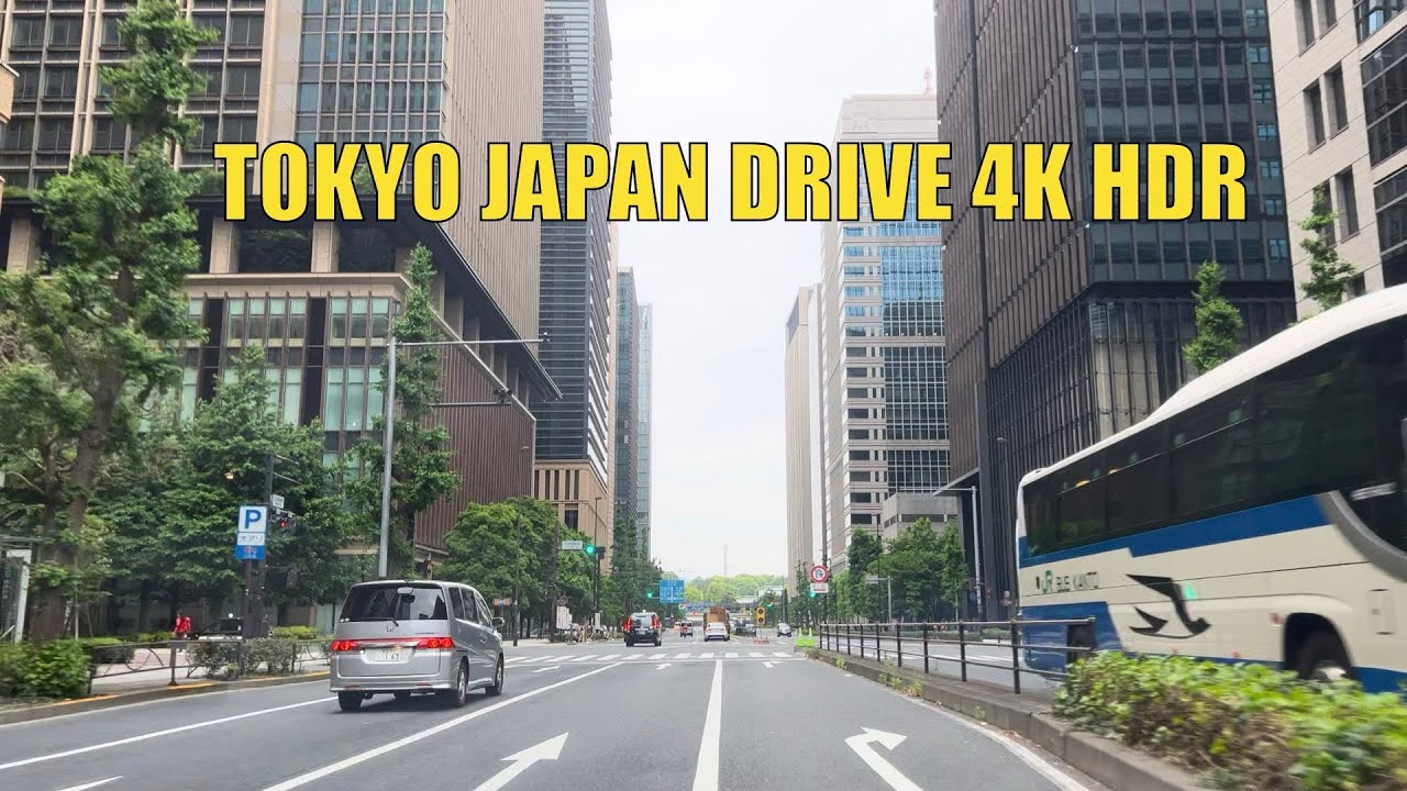[4K]東京ドライブ 有明から築地→銀座→秋葉原→上野 tokyo japan drive #japan #automobile # ...