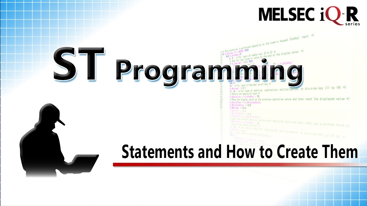 MELSEC iQ-R Series ST Programming Training Video - YouTube