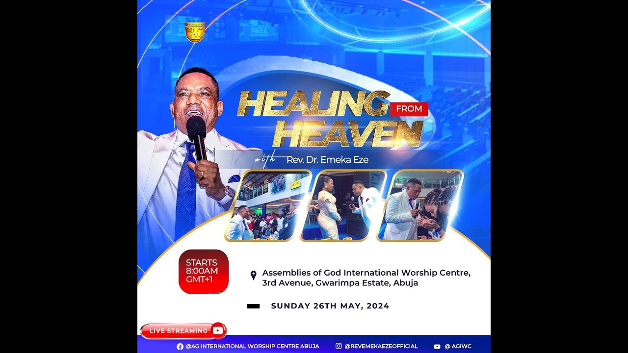Healing From Heaven || 26. 05. 2024 || Rev. Dr Emeka Eze - YouTube