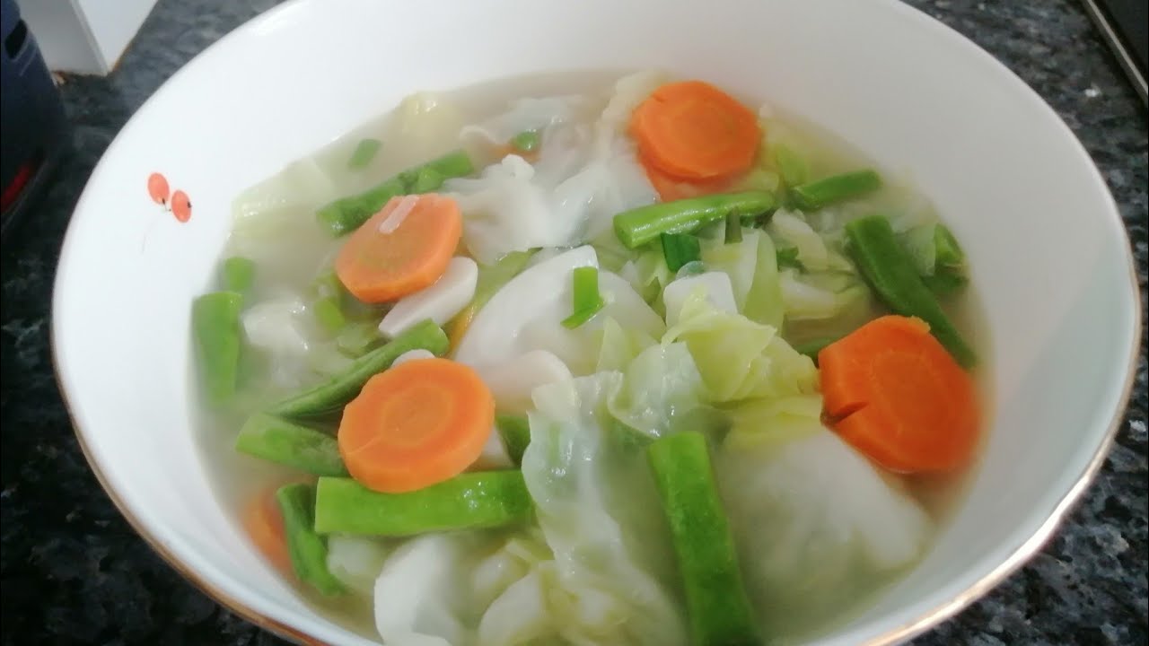 cara memasak sayur sop sederhana/seger dan praktis - YouTube