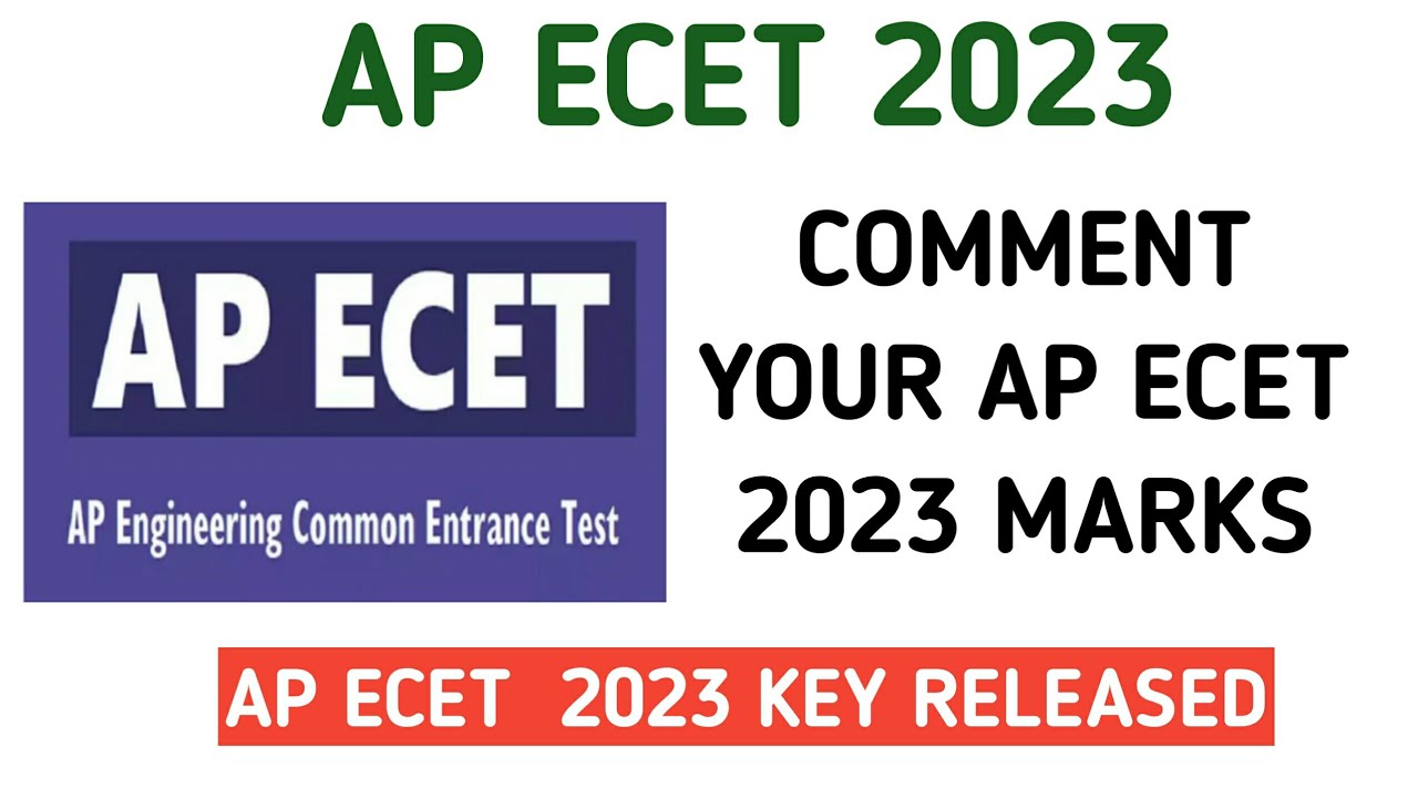 ap Ecet 2023 video| ap Ecet 2023 key released| ap Ecet 2023 doubts|ap ...