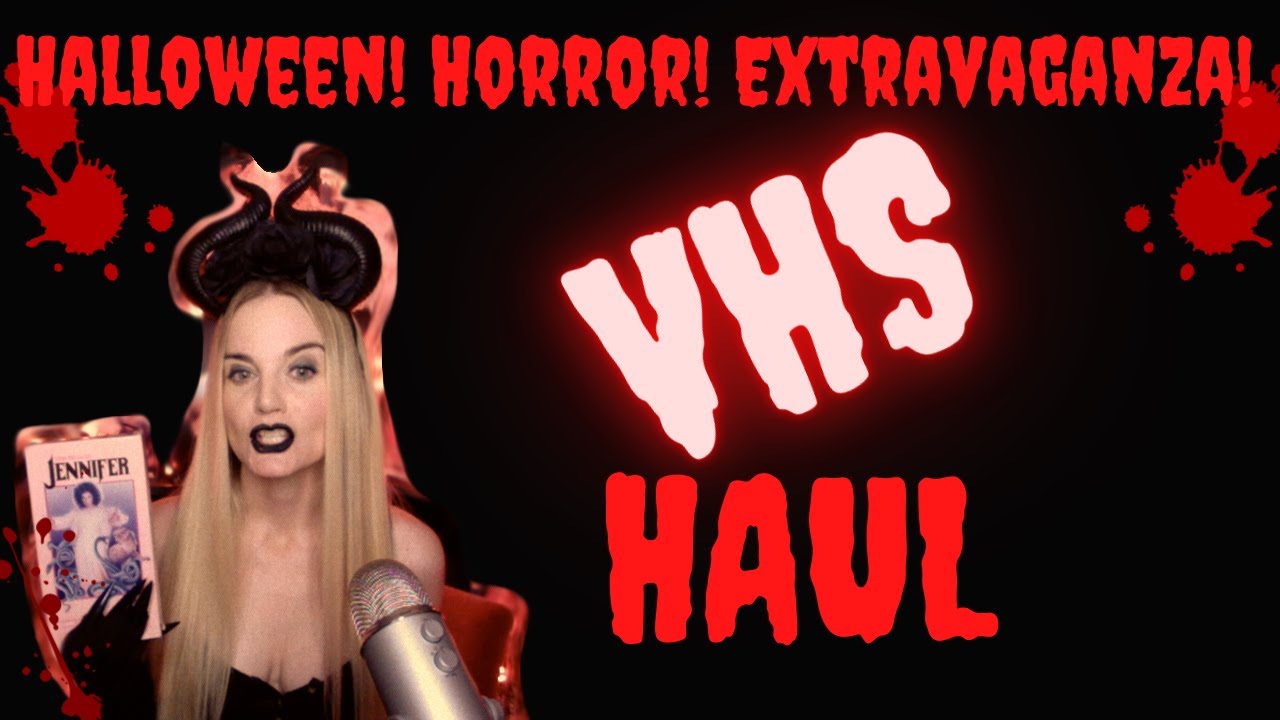 Halloween! Horror! Extravaganza! VHS Haul #14: Horror - YouTube
