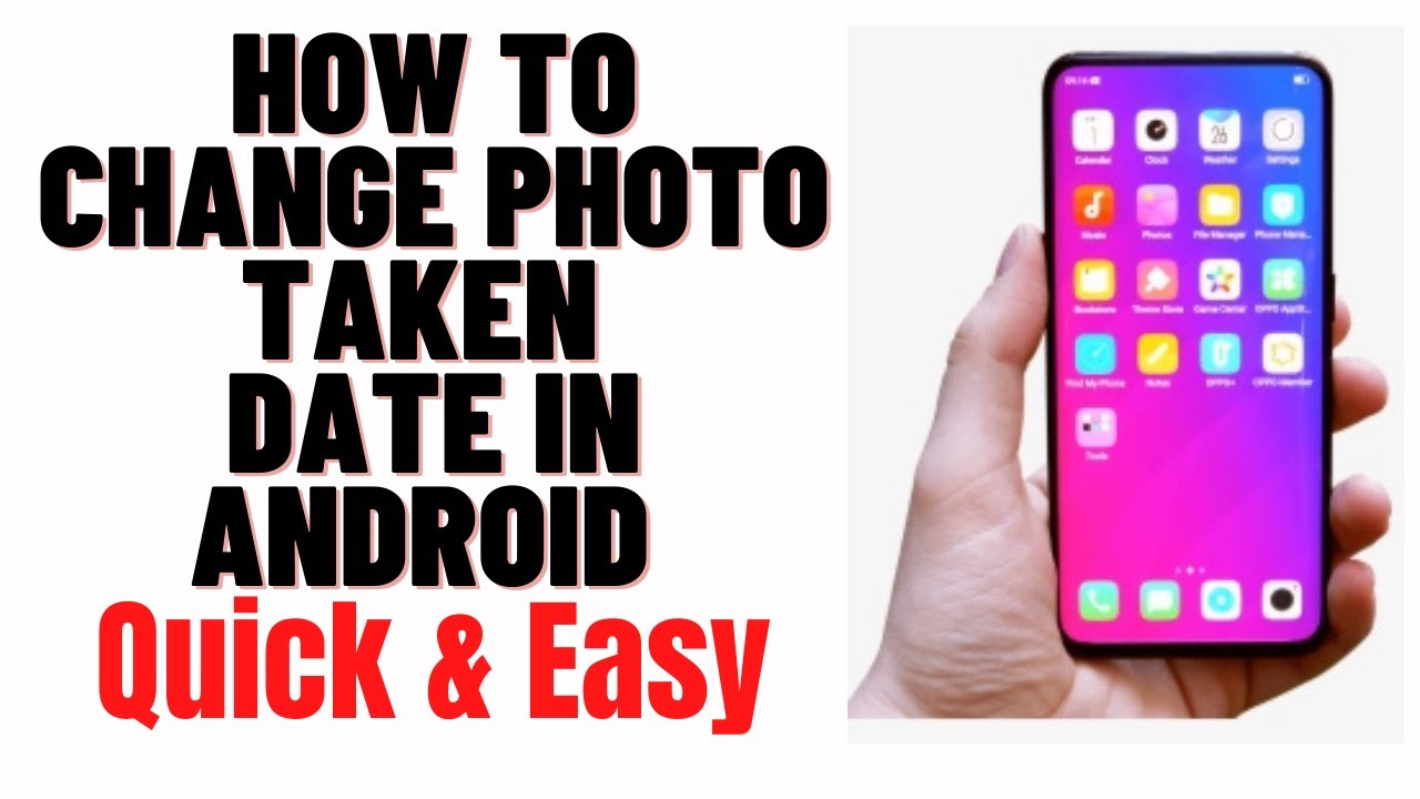 How To Change Photo Taken Date In Android YouTube How To Change Photo Taken Date In Android YouTube