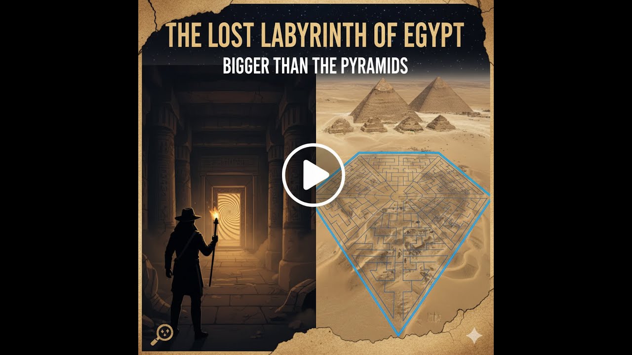 The Lost Labyrinth of Egypt – A Hidden Wonder Bigger Than the Pyramids ...