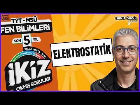 Elektrostatik | İkiz Çıkmış Sorular ÇAP Yayınları