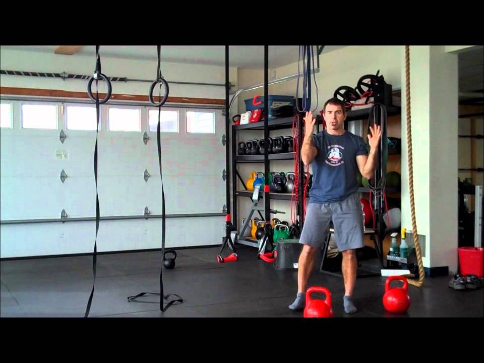 Kettlebell Waiter Press - YouTube