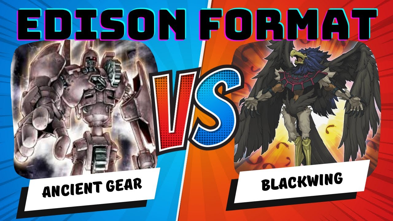 EDISON Ancient gear VS Blackwings - YouTube