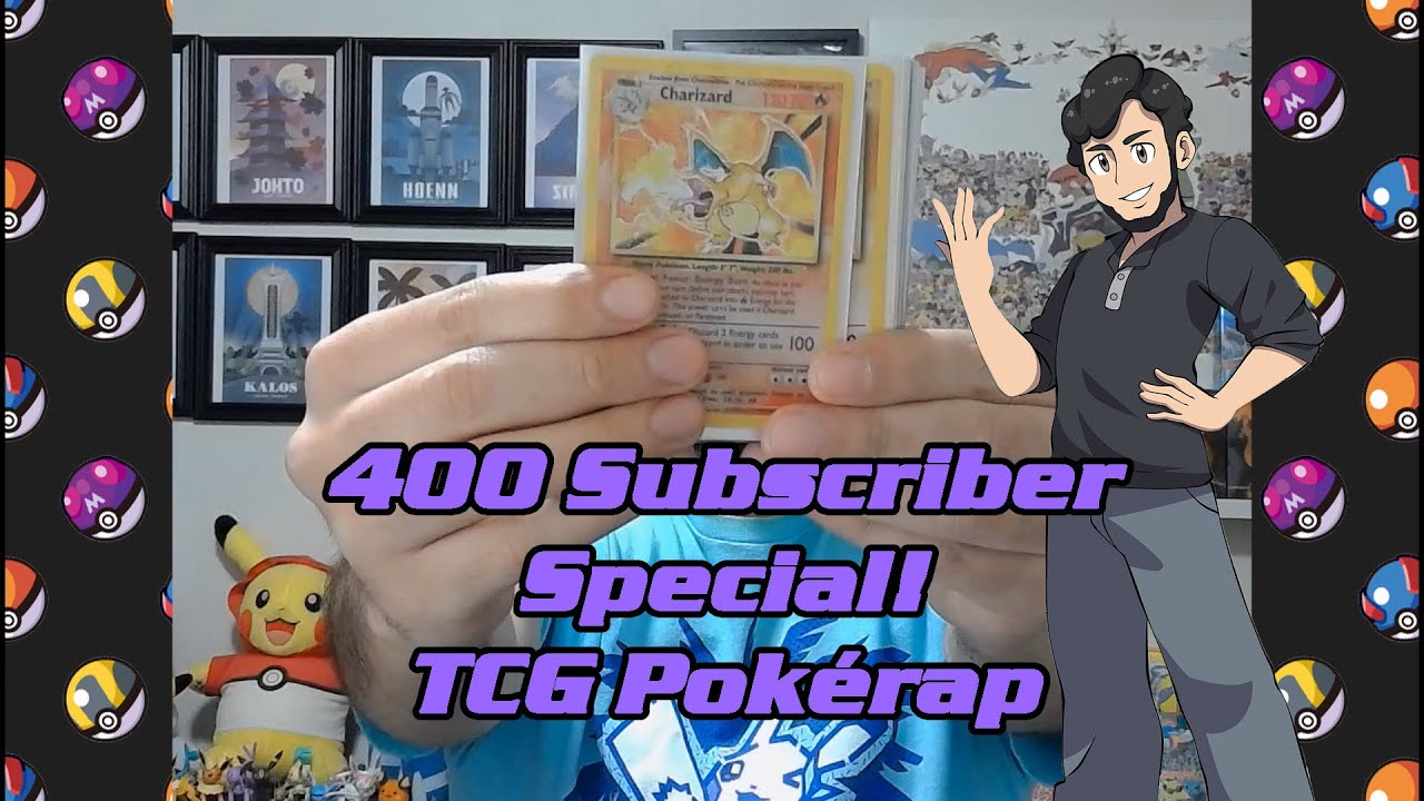 400 Subscriber Special! Doing the PokeRap with Pokemon Cards! - YouTube
