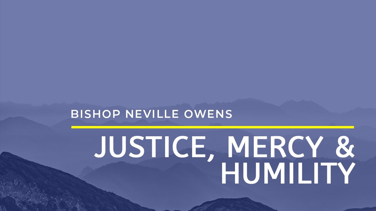 Justice, Mercy & Humility - YouTube