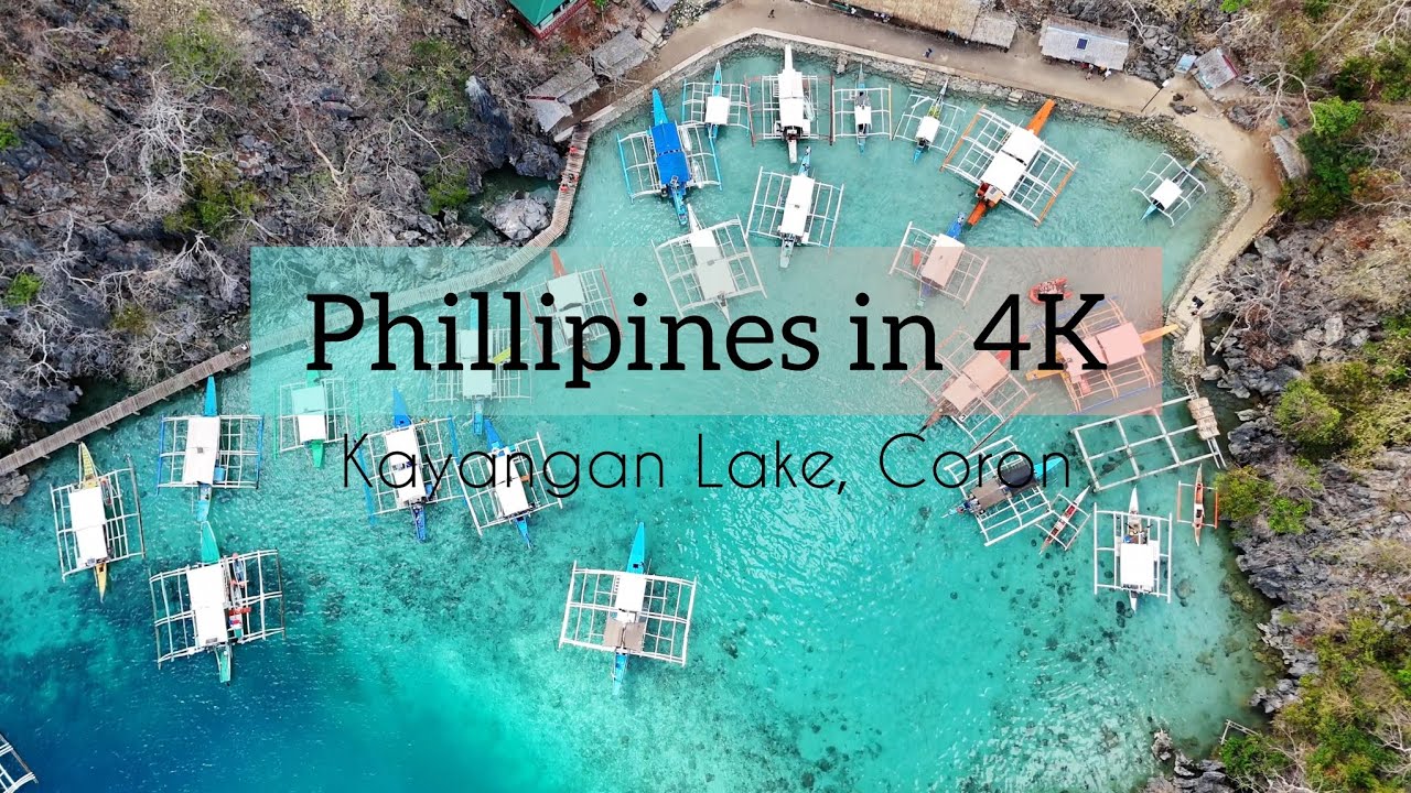 Phillipines in 4K (Kayangan Lake, Coron) Drone shots - YouTube