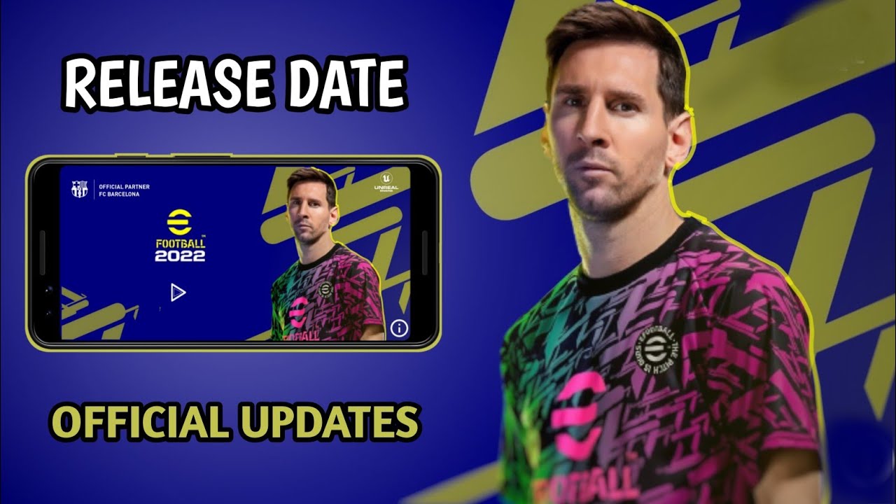 E football Mobile 🤩 || Release Date And Official Updates From Konami ...